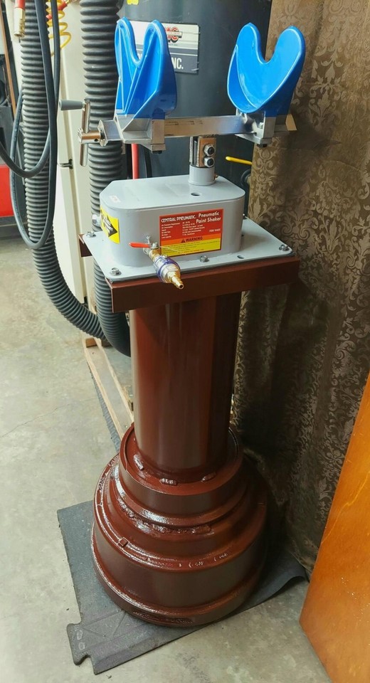 Pneumatic Paint Shaker Machine Air Pint Quart Gallon Mixer Nonsparking ...