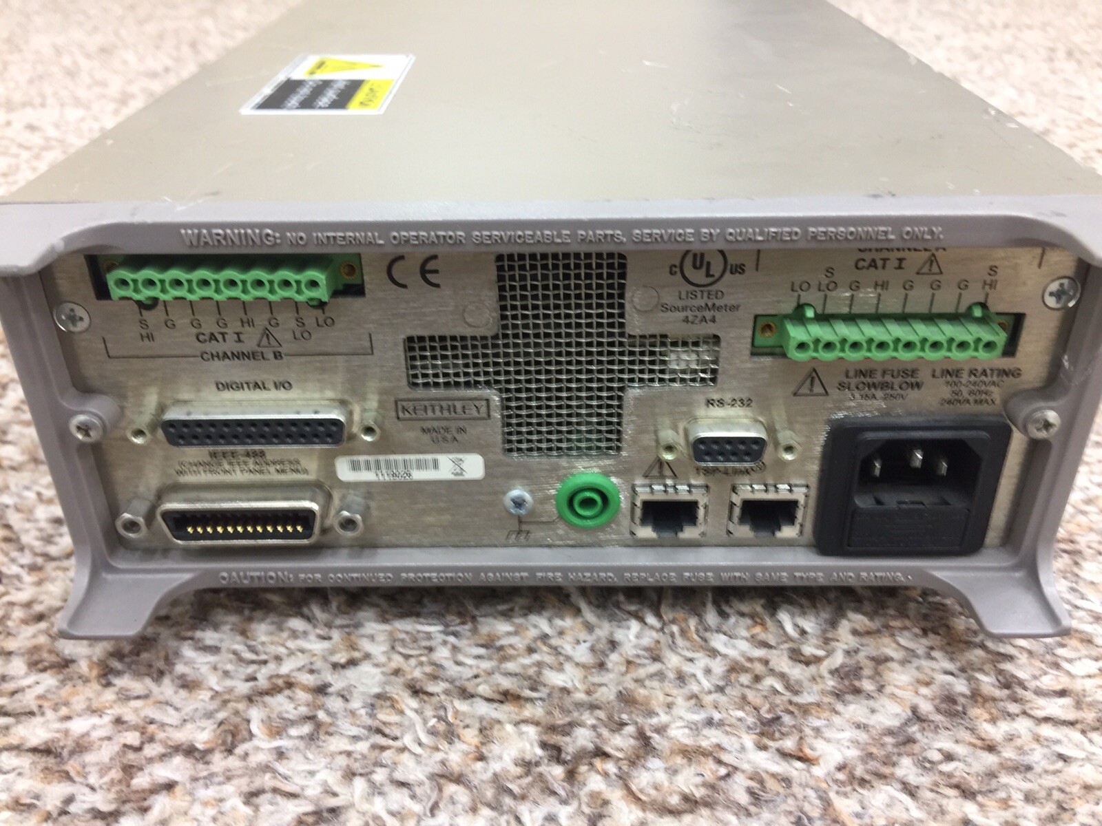 KEITHLEY 2602 SYSTEM SourceMeter® Dual-channel Keithley 🔥Fast DHL ...