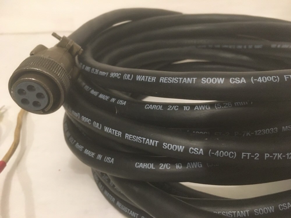 Bren-Tronics BTA-70440-7 27' Battery Charger Cable 5 Pin Plug Loop ...