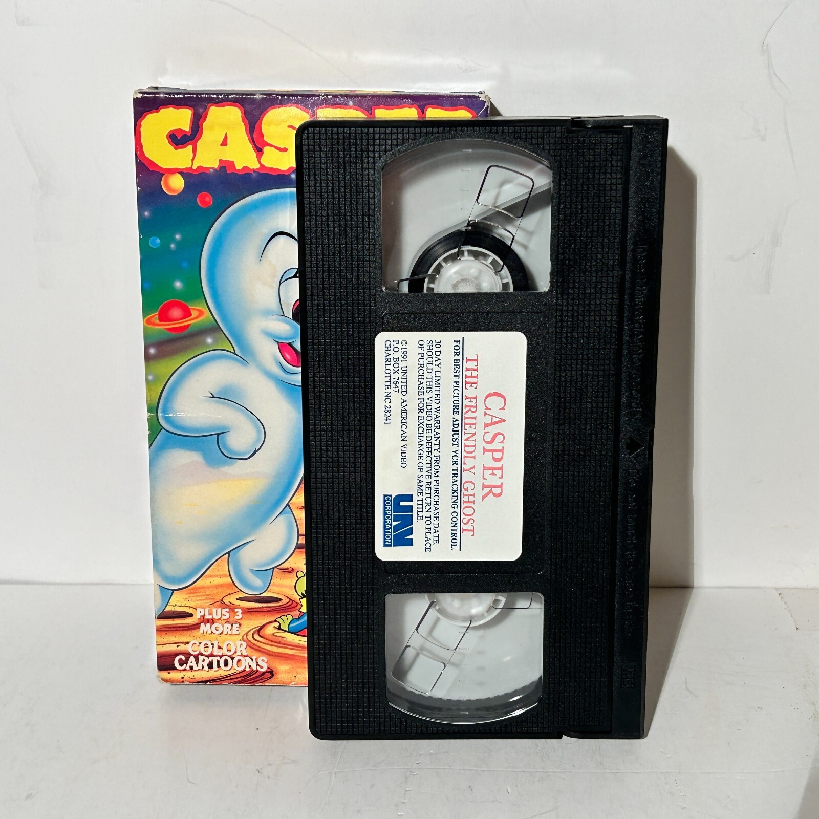 Casper The Friendly Ghost Boo Moon + more Cartoons ©1991 *BUY 2 GET 1 ...