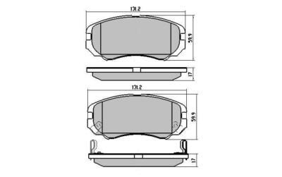 RDA FULL SET FRONT & REAR GP MAX BRAKES FOR KIA SPORTAGE KM 4/2005-2010 ...