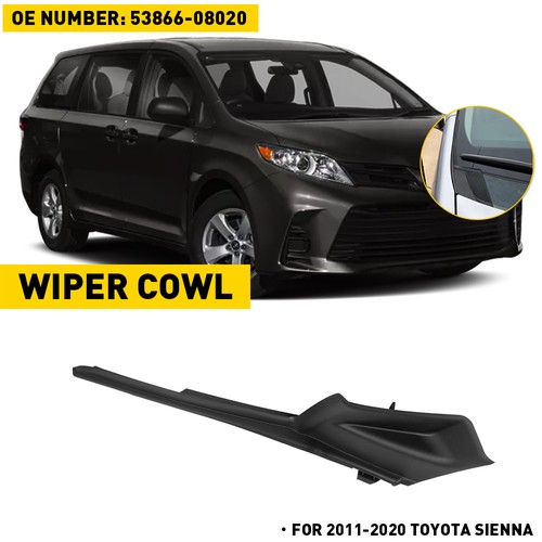 NEW Fit RIGHT 2011-2020 TOYOTA SIENNA FENDER COWL TO HOOD SIDE SEAL ...