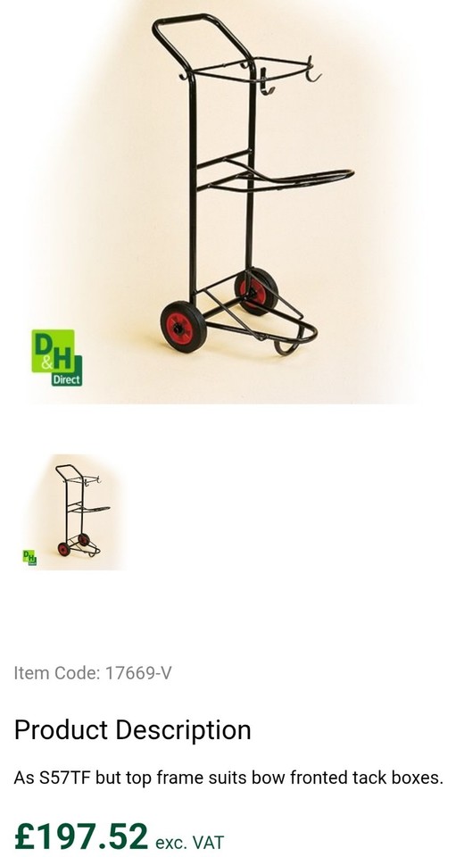 Horse TACK Trolley Heavy Duty | eBay UK
