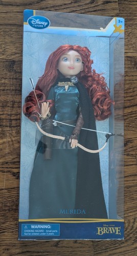 BRAVE MERIDA Disney Pixar Princess Classic Doll Bow Arrow Cape Store ...