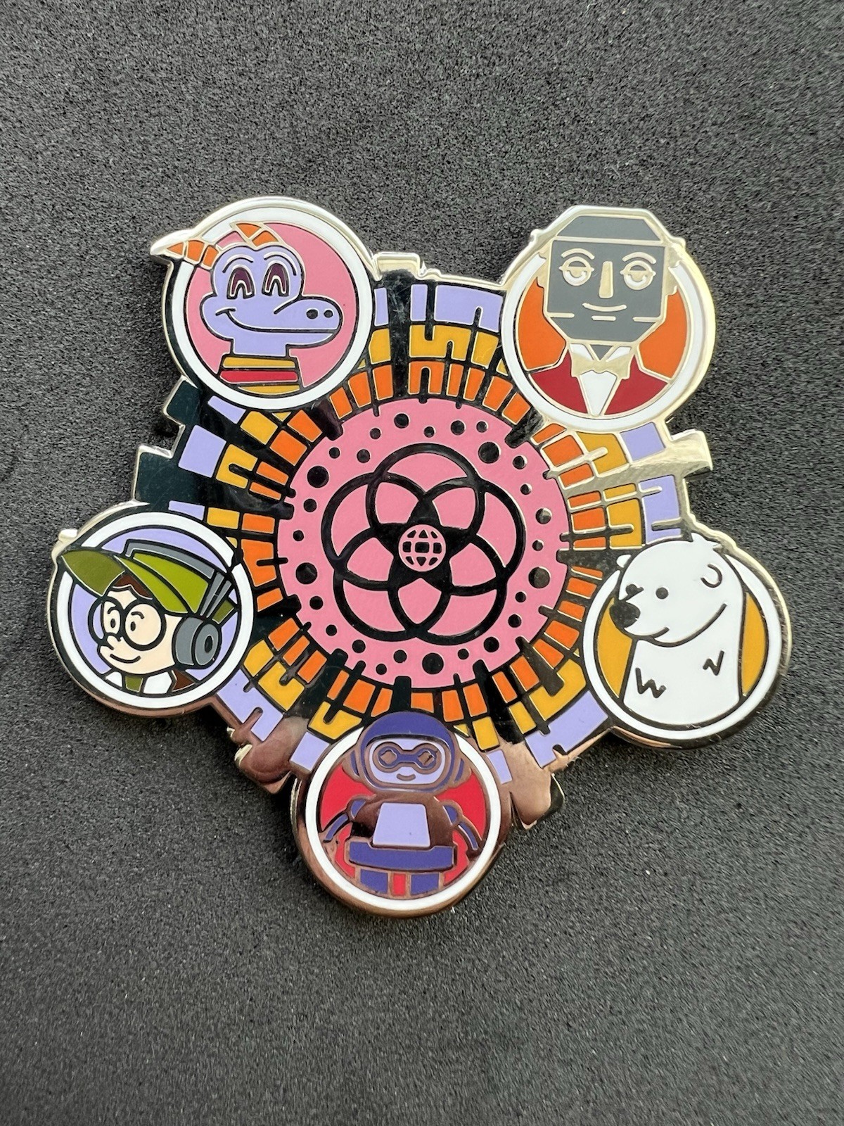 Disney FANTASY Pin - Vintage Epcot Icons Pin - Figment SMRT-1 Robot ...