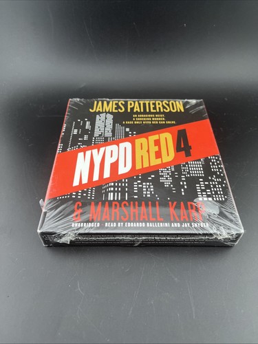 James Patterson NYPD Red 4 Audiobook 7 CDS Factory Sealed 8 hrs ...