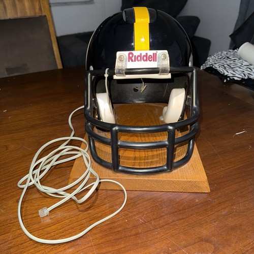 Untested Vintage Riddell Pittsburgh Steelers NFL Helmet Telephone | eBay