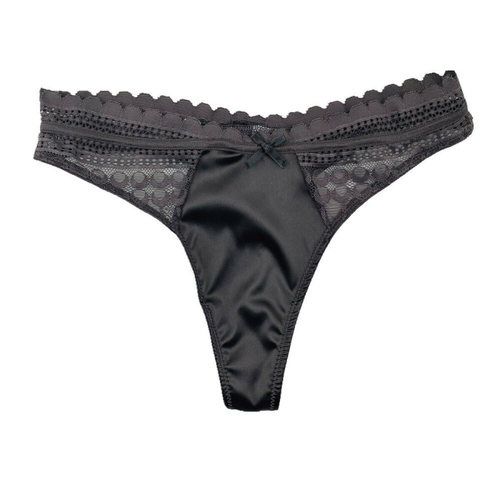 1/5 Pack Lot Women's Sexy Satin G-string Thongs Panties Fashion ...