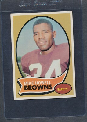1970 Topps #091 Mike Howell Browns NM *8794 | eBay Australia