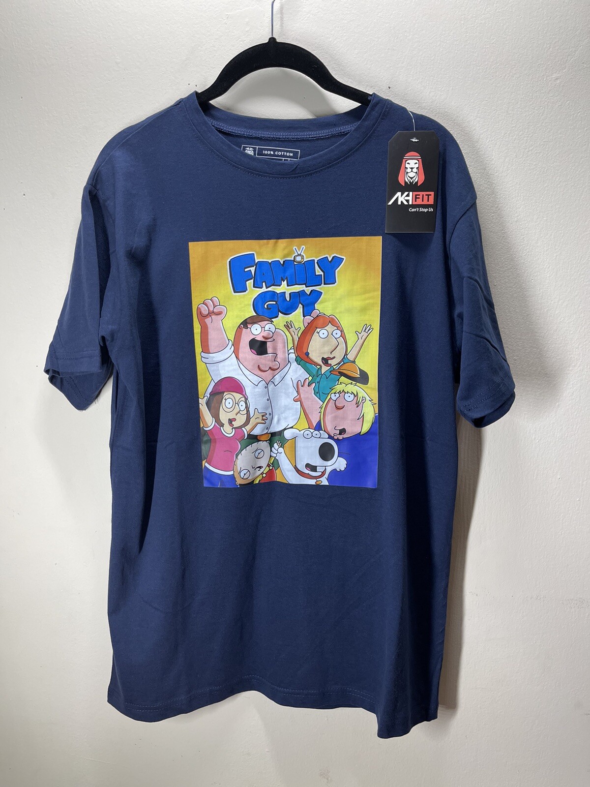 AKH Fit T-Shirts, Family Guy Design, Men Size Medium (38-40) | eBay