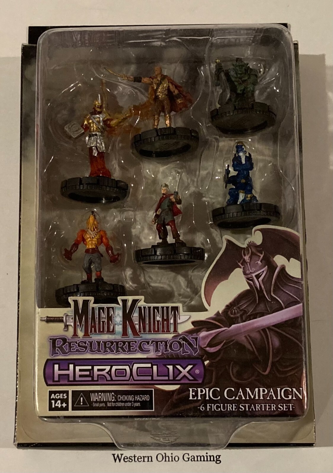 Heroclix Mage Knight Resurrection Epic Campaign 6 Figure Starter Set ...