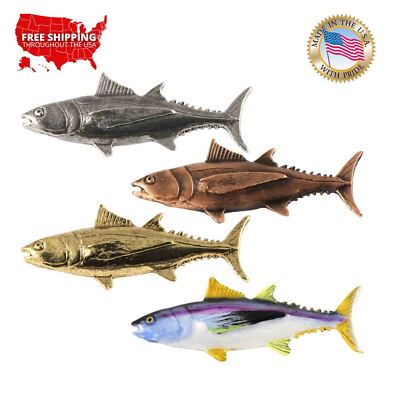 SALTWATER FISH Albacore, Bluefin Tuna, Yellowfin Tuna, Lapel Pin or ...