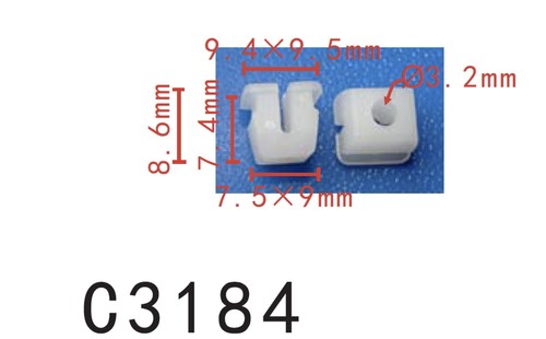 20pcs Spreader NUT FOR FRONT FLAP N 90541001 Fit VW N90541001 ...