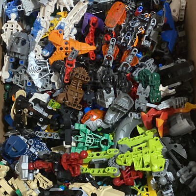 Lego 50 Random Bionicle Technic and/or Hero Factory Pieces Parts Bulk ...