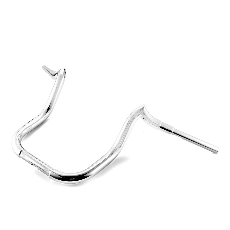 14" Meat Hook APE Hanger Baagger Handlebars 1-1/2" Fat Bar For Indian ...