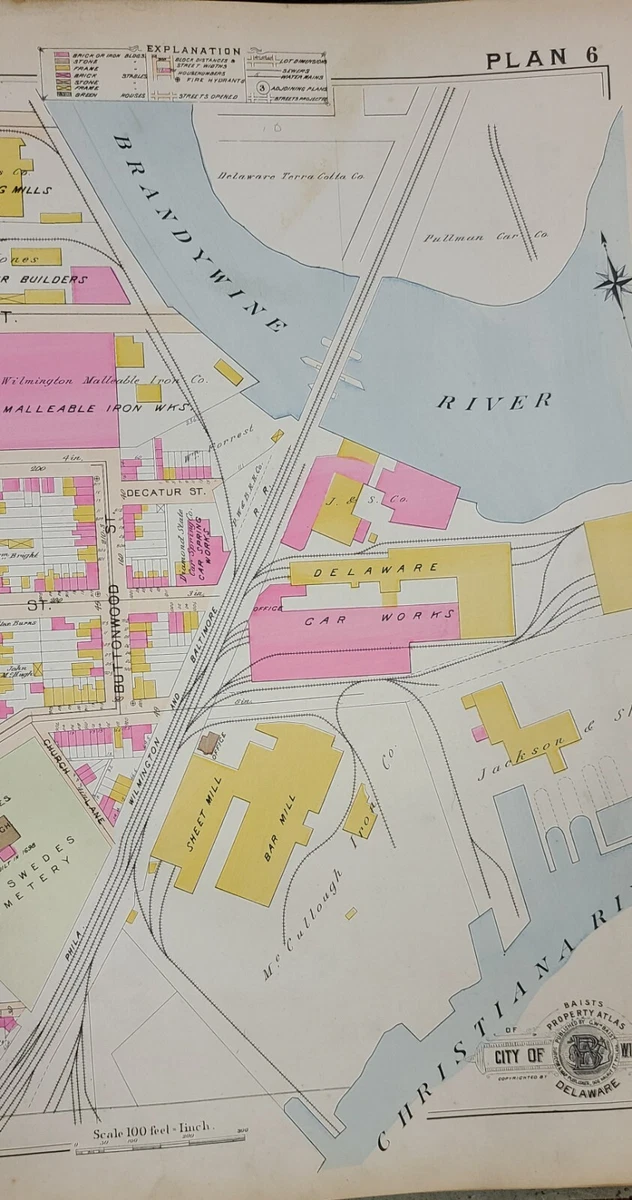 Brandywine River Map
