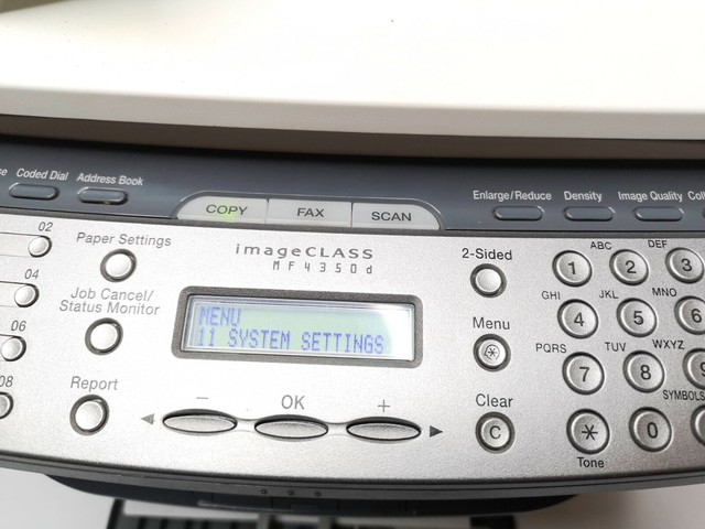 Canon ImageClass Mf4350d All in One Laser Printer Fax Copier Scan ...