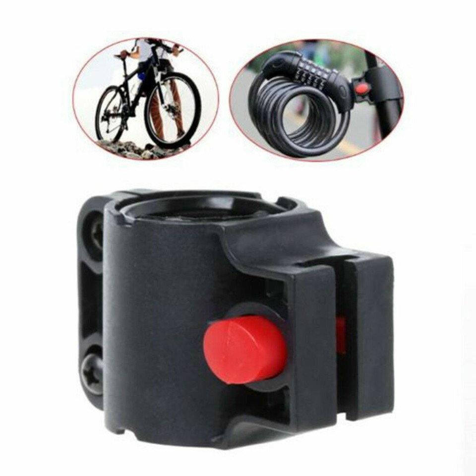 Bike Lock Holder, Wire Cable Lock, Fixed Mount Bracket. Free Ship From ...