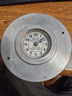 Vintage Detex Guardsman Watchmans Clock | eBay