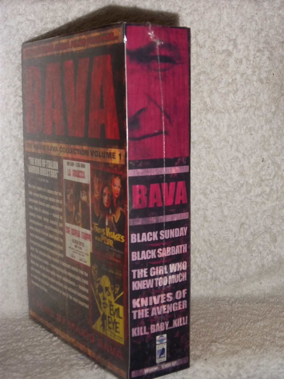 The Bava Box Set Vol. 1 (DVD, 2007, 5-Disc Set) for sale online | eBay