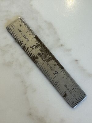 Rules - Starrett Scale