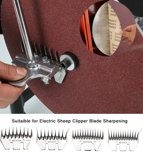 New Electric Sheep Clipper Blade Sharpener Wool Scissors Grinding ...