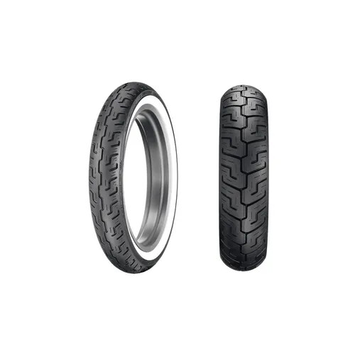 Dunlop WW D401 100/90-19 Front 150/80B16 Rear Tire Set HD Dyna Super ...
