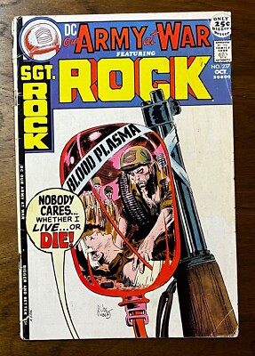 Our Army at War #237 DC Comics Bronze Age War Sgt Rock Joe Kubert ...