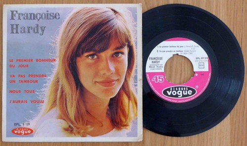 Françoise Hardy French EP Le Premier Bonheur du Jour 1963 | eBay