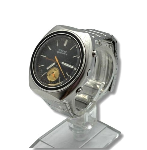 Vintage Seiko 5 Sports 6139-8001 Speed timer Small Second Automatic ...