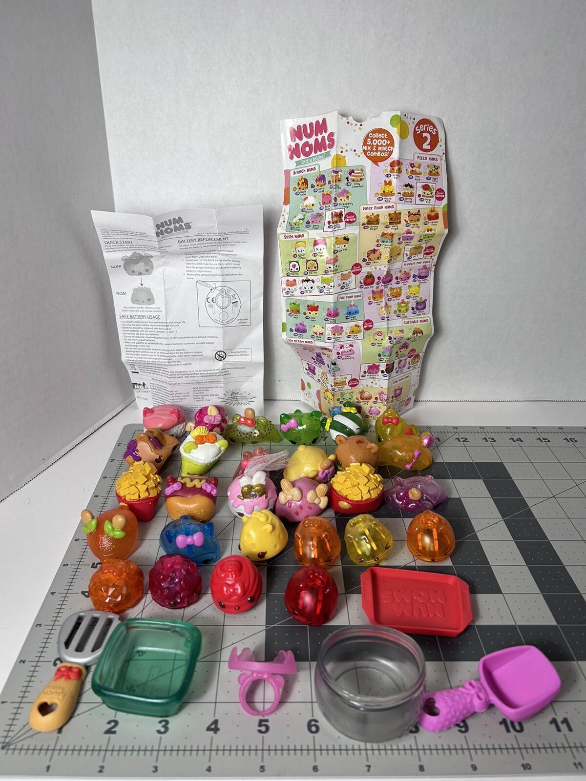 Lot Of 38 mixed Num Noms Kids Toys/ Pieces one Rare | eBay