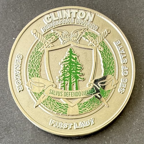 USSS DSS Hillary Clinton Protective Division Challenge Coin | eBay