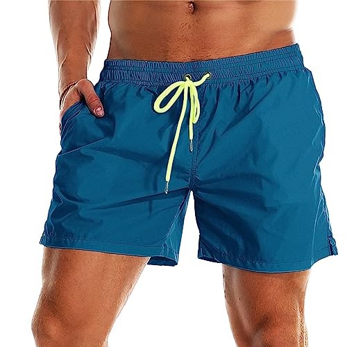 Men's Swim Trunks Quick Dry Beach Shorts Swimwear Bathing Suit 30 ...