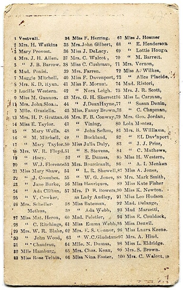 100 Female Actresses 1860s Composite CDV Maggie Mitchell Laura Keene ...