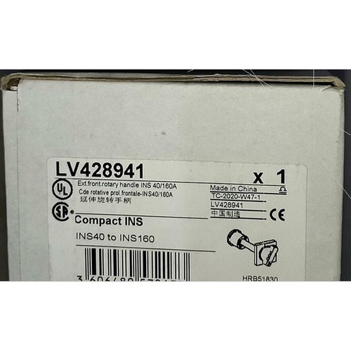 1p NEW Schneider LV428941 front rotating handle INS40-160 black handle ...