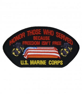 Honor Those U.S. Marines Patch, Military Cap Patches | eBay
