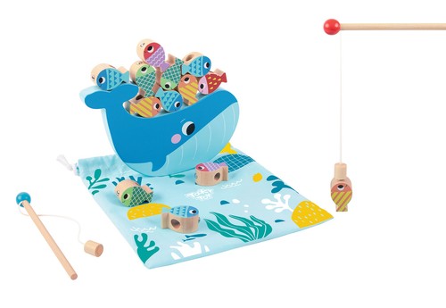 Tooky Toy Multifunction Fishing & Stacking Balancing Baby Fun ...