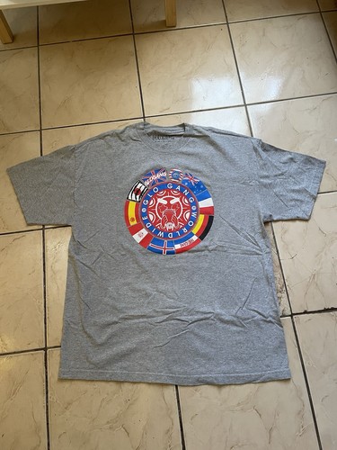 Glo Gang Shirt Worldwide Flag Graphic Size XL | eBay