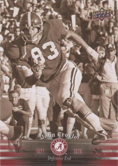 2012 Upper Deck University of Alabama - John Croyle #16 (RC) for sale ...