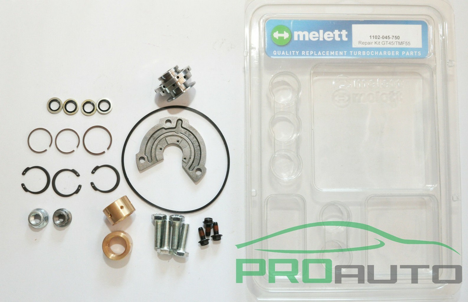 MELETT TURBOCHARGER TURBO REBUILD REPAIR KIT FOR GARRETT GT45 / TMF55 ...