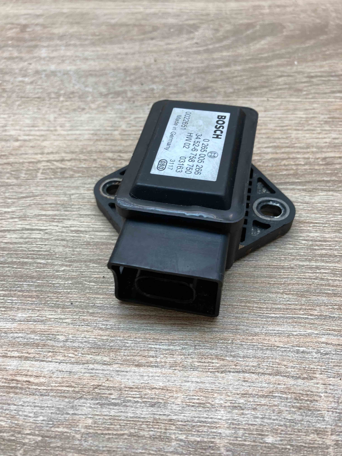 6758750 0265005266 Bosch BMW E60 E65 Series ESP YAW RATE SENSOR | eBay