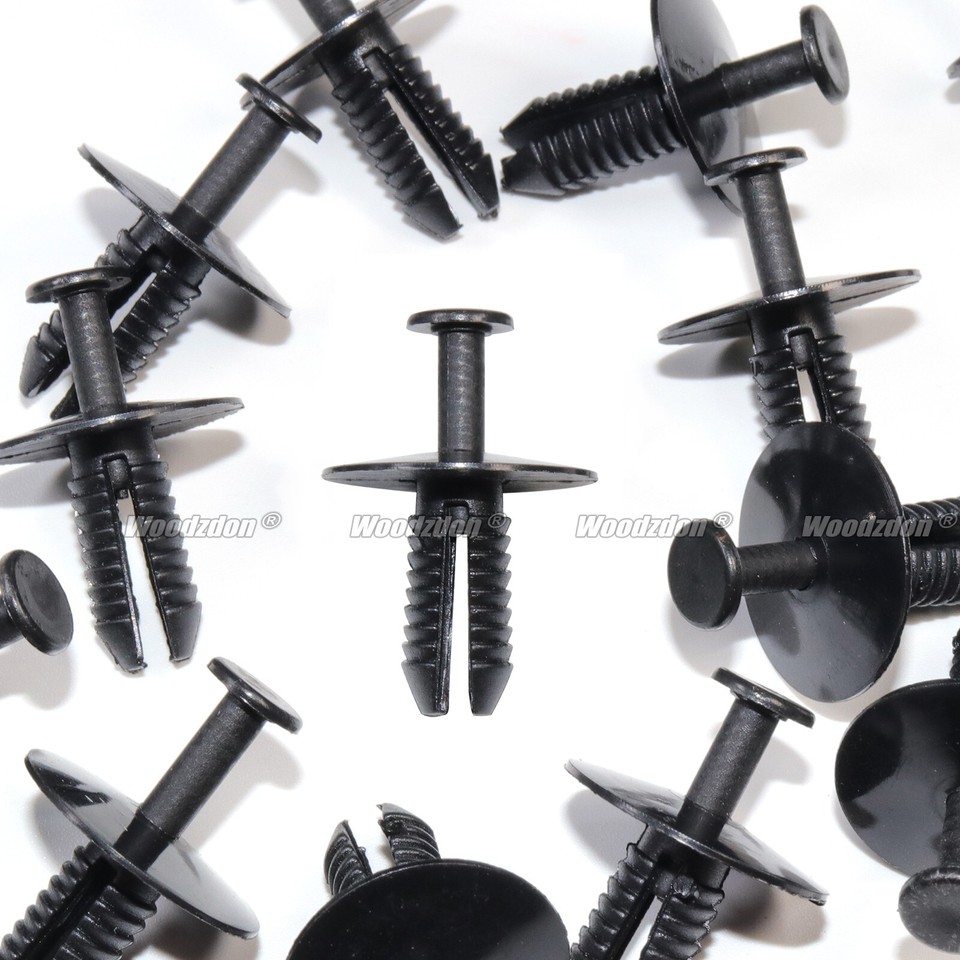 50pcs Bumper Door Trim Clip Sill Retainer Rivet For BMW Series 3 5 7 ...
