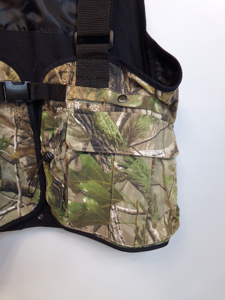 Remington Camo Strap Bird Hunting Vest Realtree Camo Size Medium Large ...
