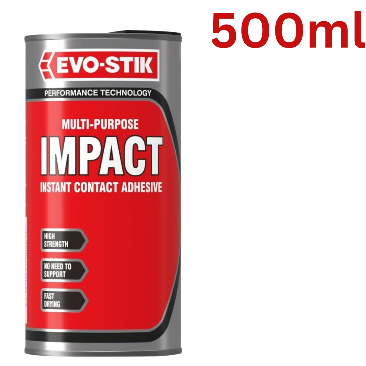 Evo Stik Instant Contact Adhesive 250ml-500ml Tin Tube Glue Strong High ...