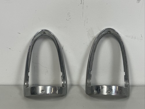 1955 Chevy Taillight Bezels Original Pair Y24 | eBay