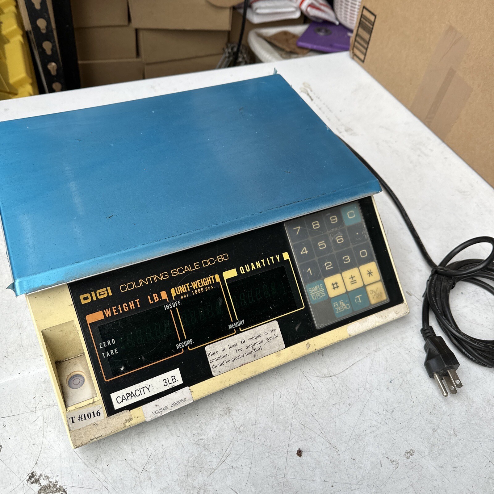 Digi+MATEX+Digital+Counting+60+LB+Scale+Dc-80 for sale online | eBay