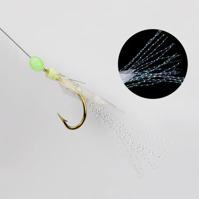 Sabiki Bait Jigs Size 8 Hook Slimies Yakka Snapper live bait Jig ...