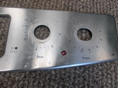 GE Recycled Stove/Range/Oven Control Panel Overlay WB27X20065 | eBay