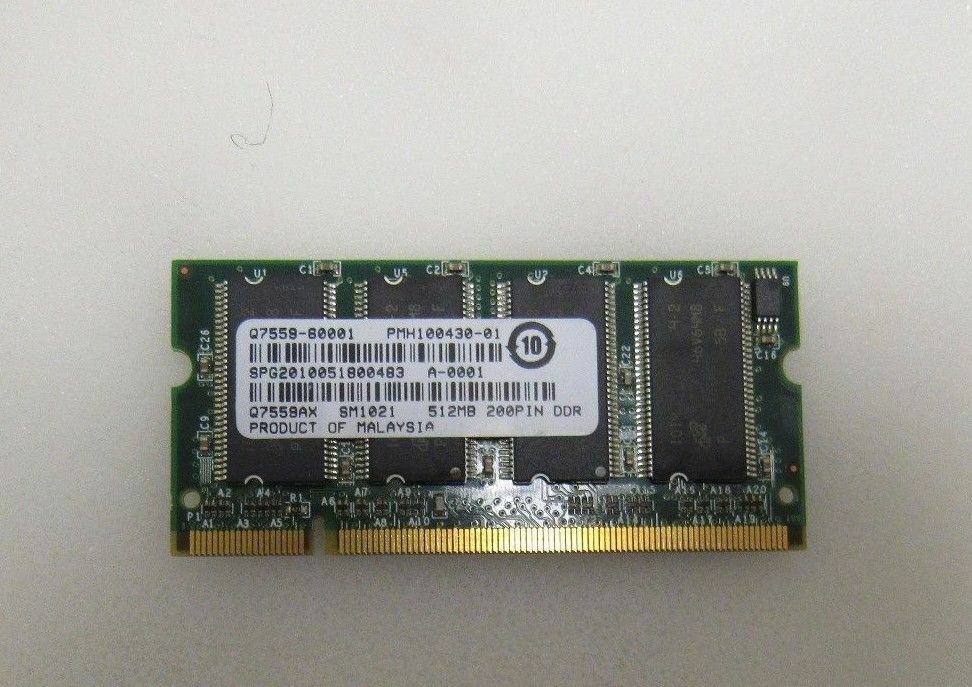 Q7723AX 512mb HP LaserJet Printer CP6015n CP6015x CP6015xh DDR/DDR1 RAM ...