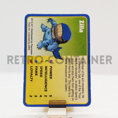 BKN Playmates MONSTER RANCHER TCG CCG Card - Zilla | eBay